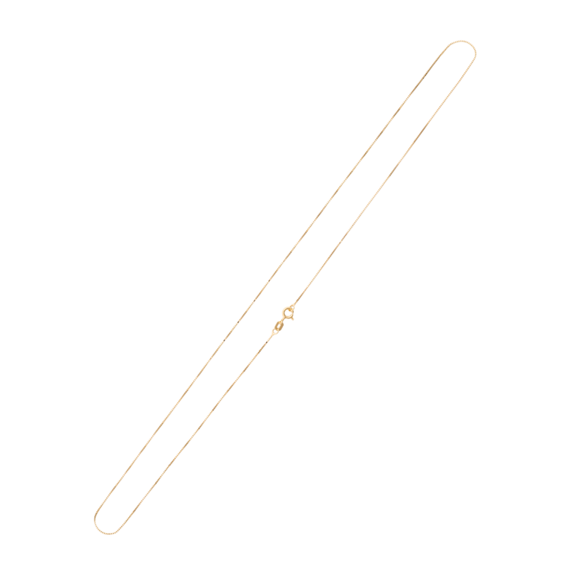 Thin Box Chain Gold Vermeil – Cristy Cali